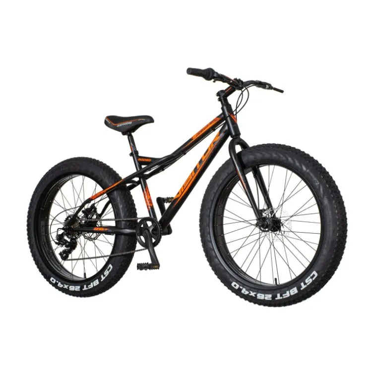 Bicikl visitor fat bike 26" bigfoot crno narandžasti