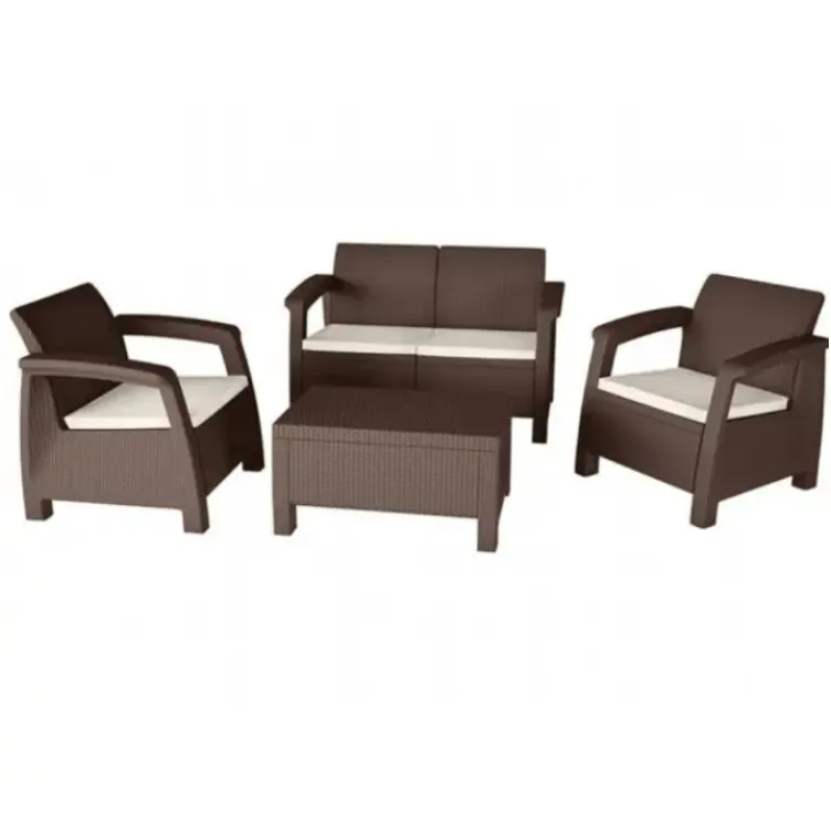Set bahamas dve stolice sofa sto cappuccino