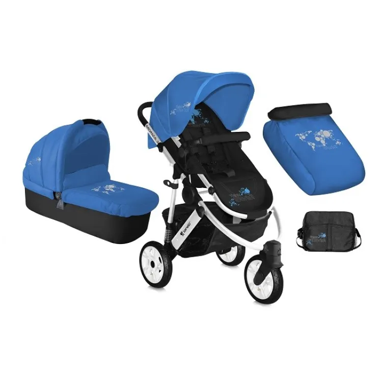Kolica za bebe Monza3 Grey&Blue