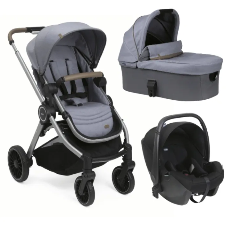 Chicco Best Friend Pro kolica za bebe 3 u 1 Magnet Grey