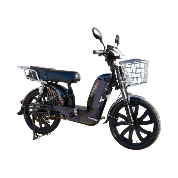 E bike ULTRA AMP CRNI