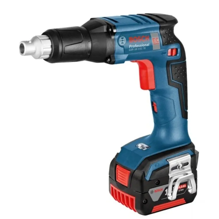 Aku odvrtač za suvu gradnju Bosch GSR 18 V-EC TE Professional 2 x 5,0 Ah