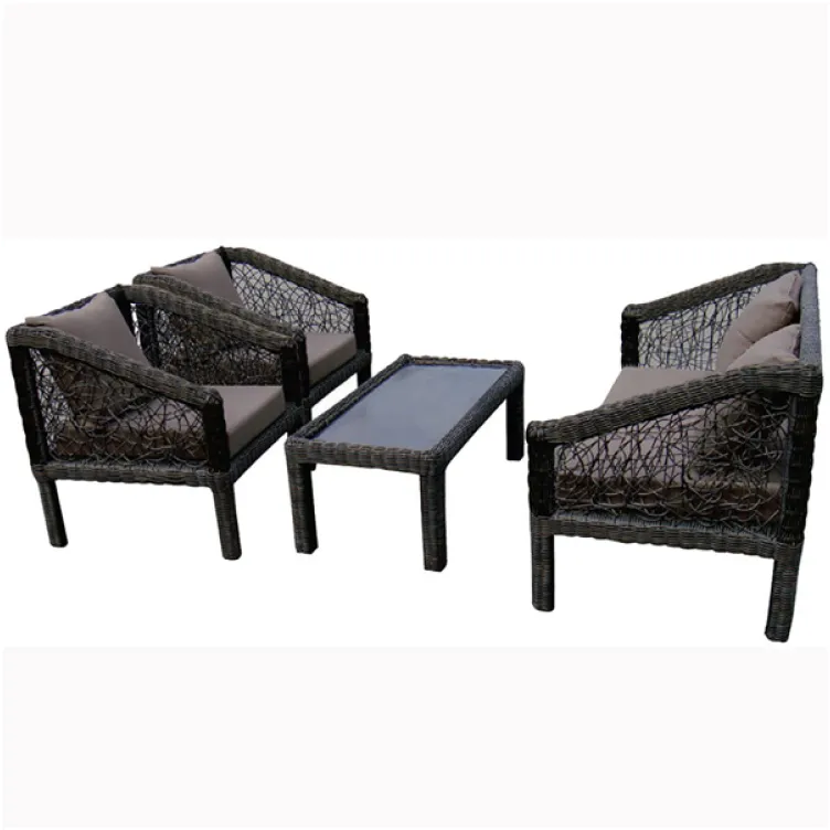 Baštenska garnitura Picaso sofa set - braon