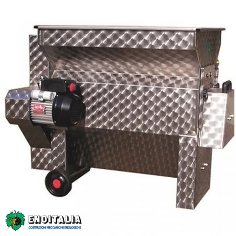 Muljača električna sa odvajanjem peteljke i pumpom ø60 - 2HP ARNO 25 INOX