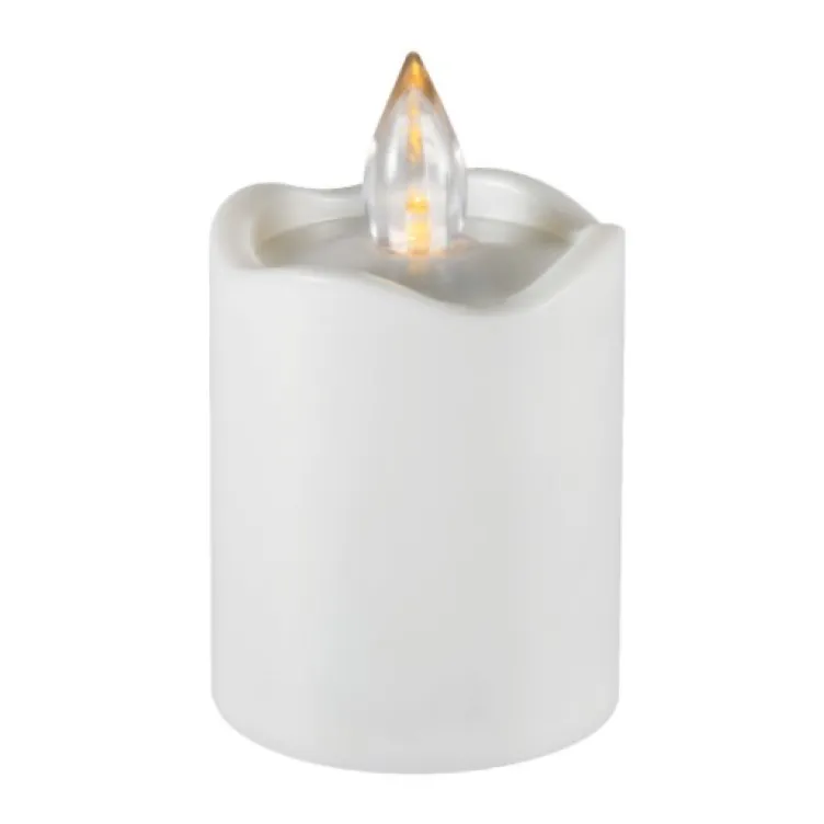 LED sveća plastična 10cm CDX2/WH