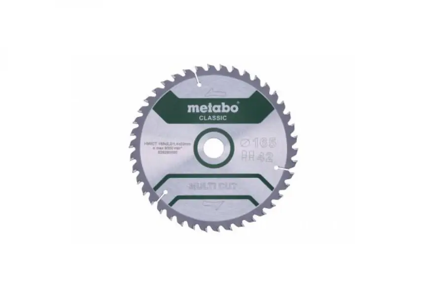 Metabo list testere "Multu Cut Classic" fi190x22x30 mm Z54 FZ/TZ 5°
