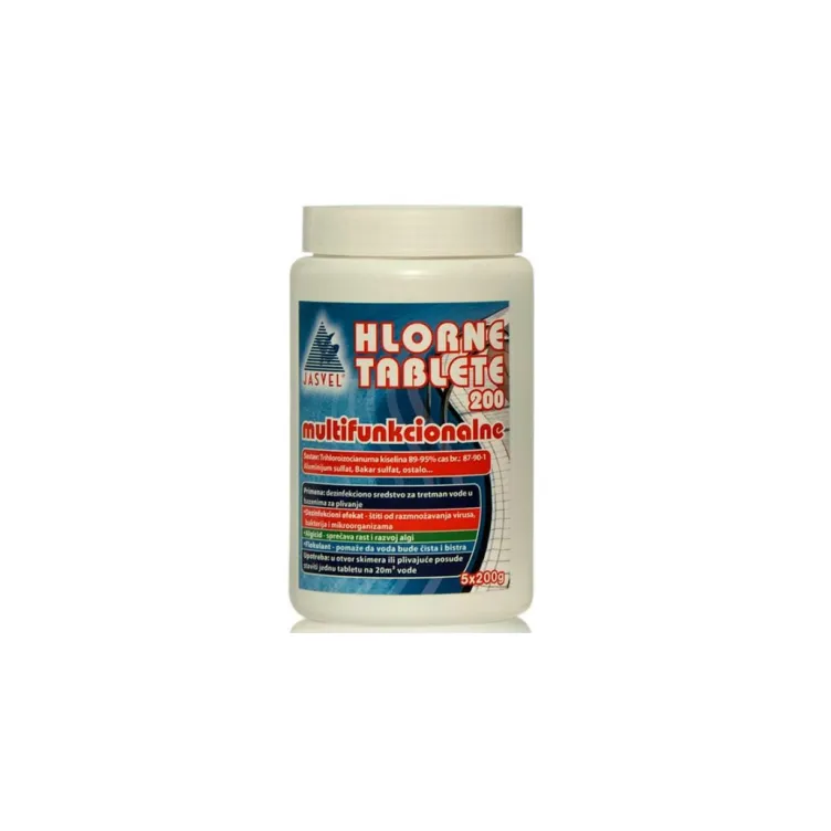 Hlorne tablete 200 1kg (5x200g) Jasvel