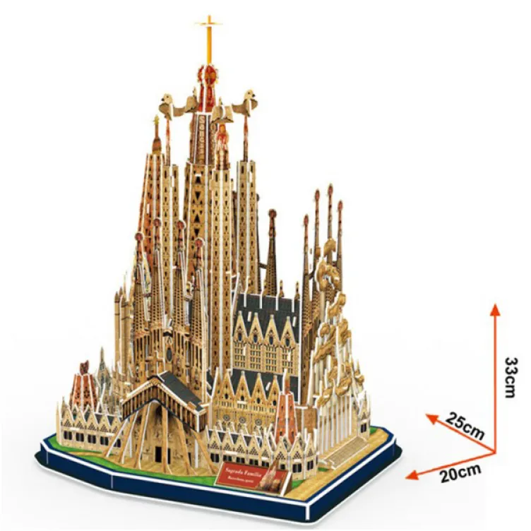 Maketa Sagrada Familia 3D