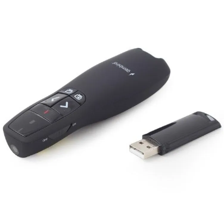 Gembird wireless prezenter laser pointer WP L-02