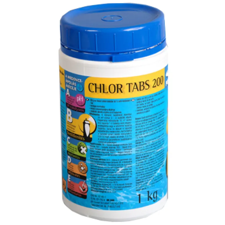 Hlor u tabletama 1kg/200g
