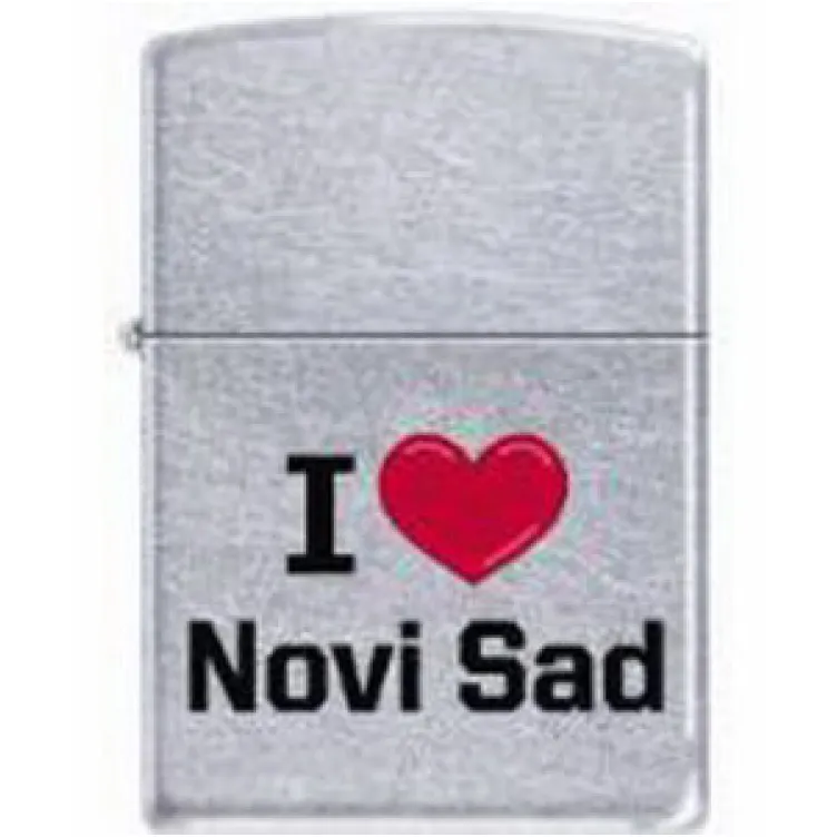 Zippo upaljač regular I Love Novi Sad 207-006448