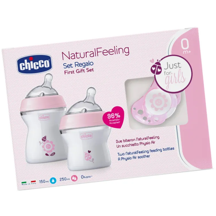 Chicco poklon set Naturalfeeling za devojcice
