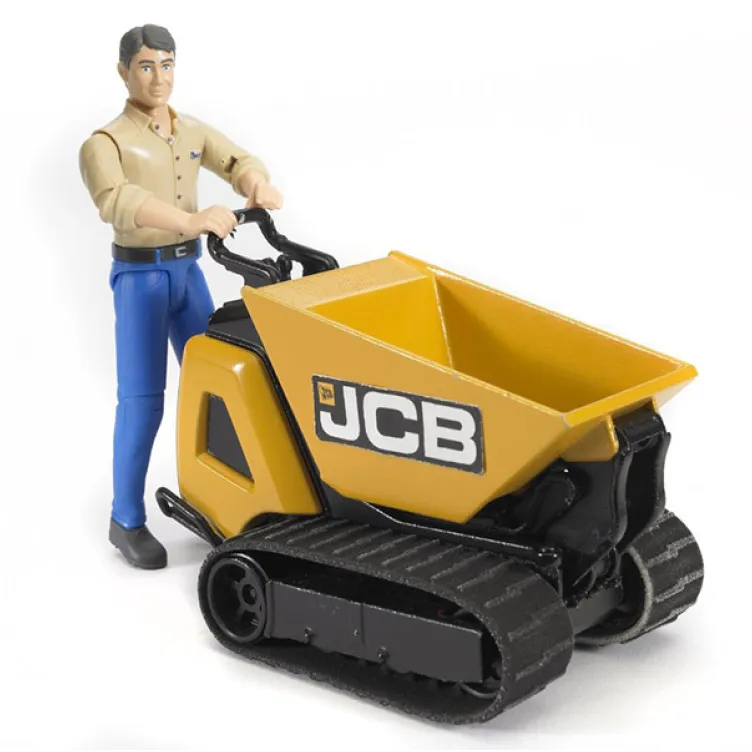 Guseničar JCB ručni sa figurom Bruder 620042