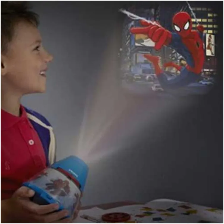 Philips Stona LED lampa - projektor Spider Man 71769/40/16