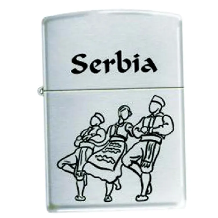 Zippo upaljač Serbian dance