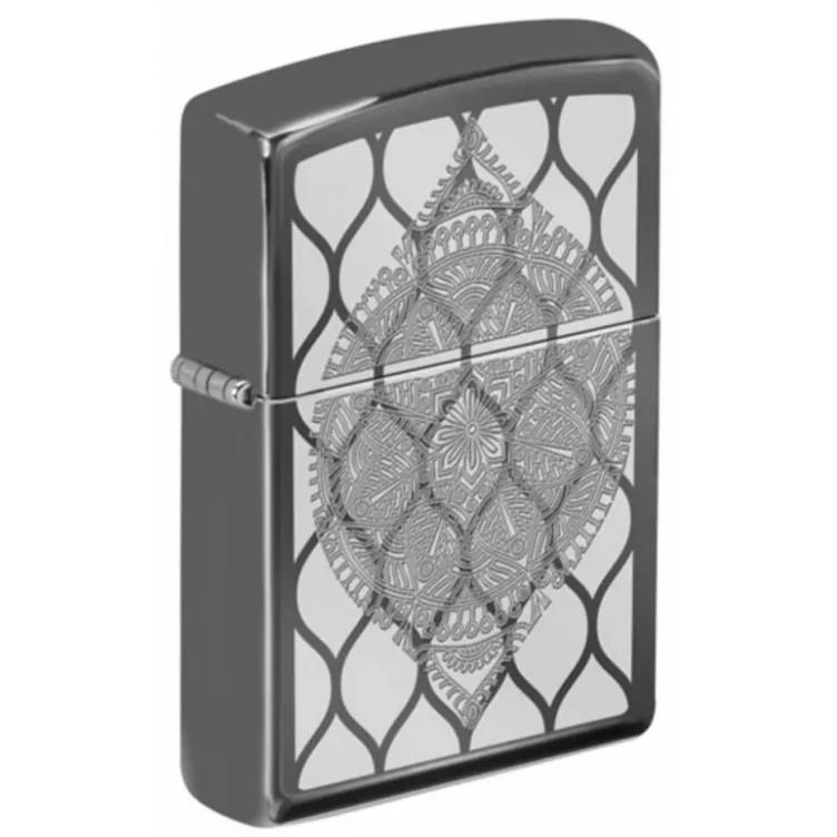 Upaljač Zippo Mandala Black Ice