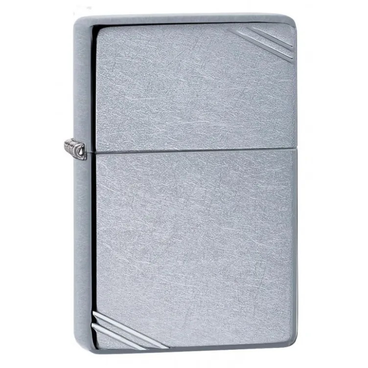 Upaljač Zippo Street Chrome Vintage with Slashes