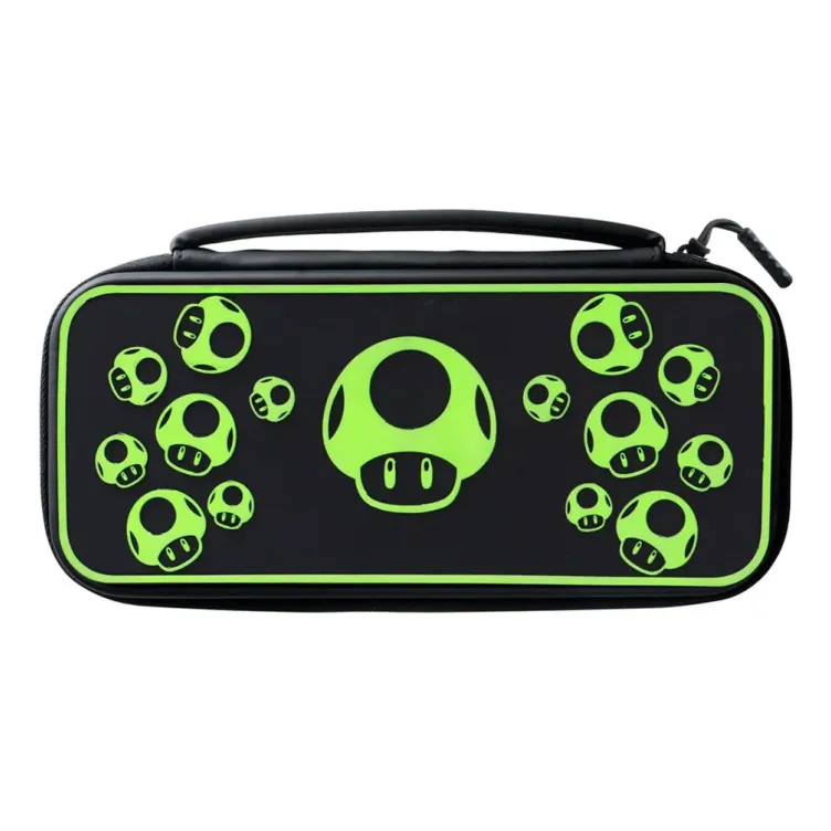 Nintendo Switch Travel Case Plus 1 Up Glow In The Dark