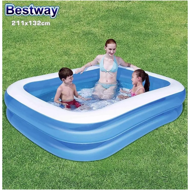 Bazen Family Pool 211x132x46cm plavi Bestway