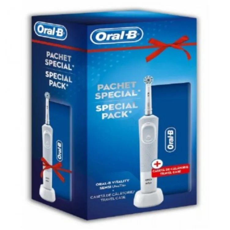 Električna četkica za zube Oral B D100 adults + putna futrola