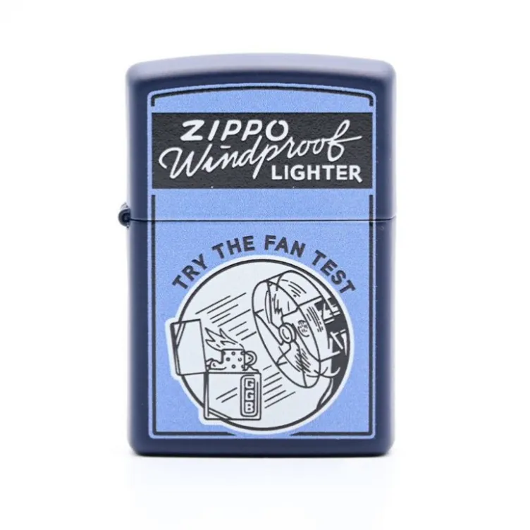 ZIPPO upaljač Fan Test design