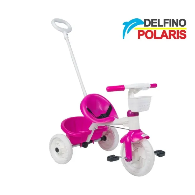 Tricikl za decu Delfino Polaris Tamno Pink