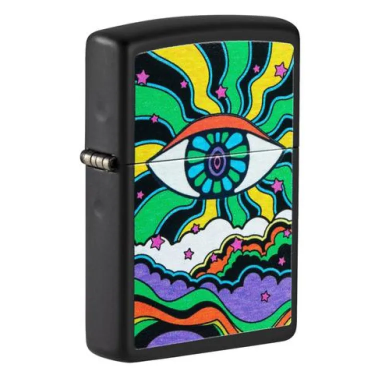 Upaljač Zippo Black Light Eye Design
