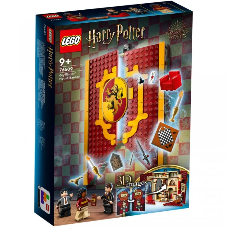 LEGO Zastava kuće Grifindor 76409