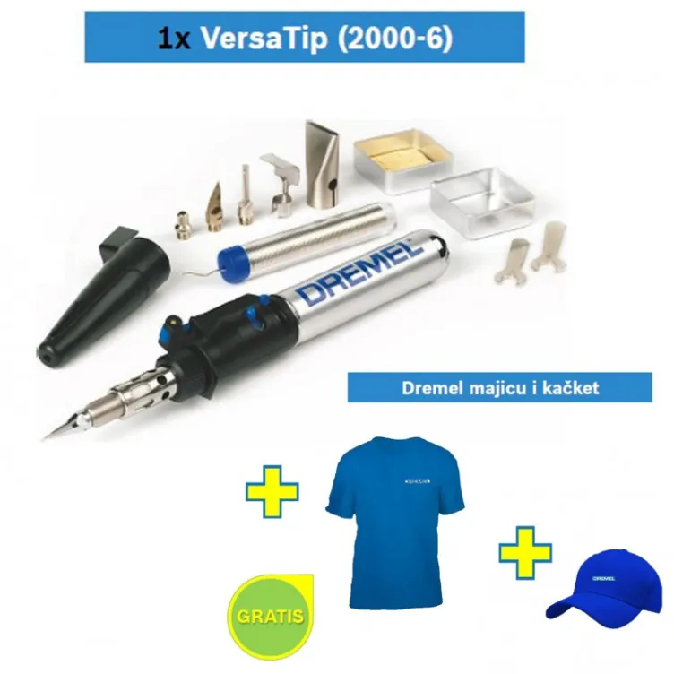Lemilica DREMEL Versa tip 2000-6 + POKLON Dremel majica i kačket