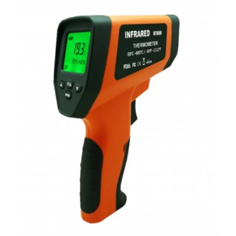 Infracrveni termometar +680°C DT600
