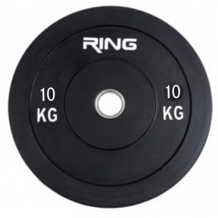 Olimpijski tegovi bumper-crni 1x10kg RX PL37-10