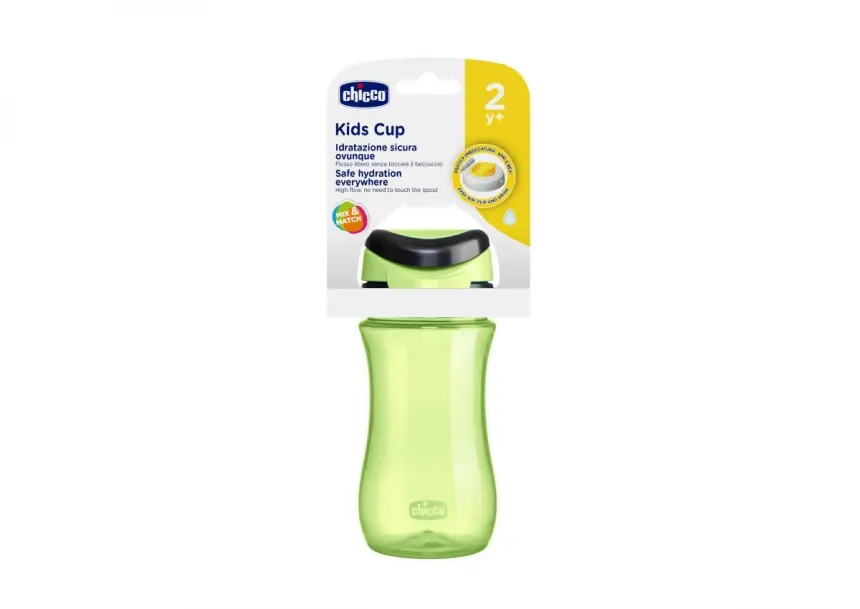 CHICCO ČAŠA SA PREKLOPNOM RUČKOM 350ML,24M+,ROZE