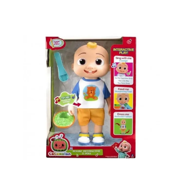 COCOMELON roto plis deluxe interactive jj doll
