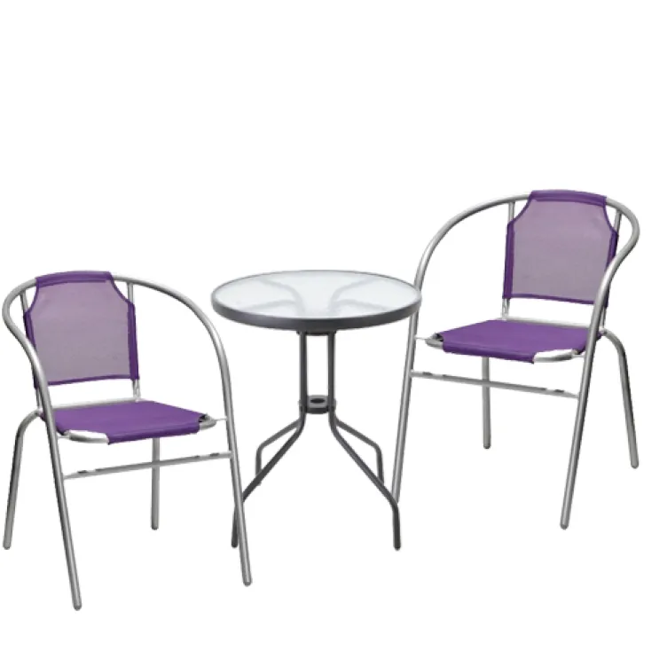 Baštenska garnitura Basic Lila