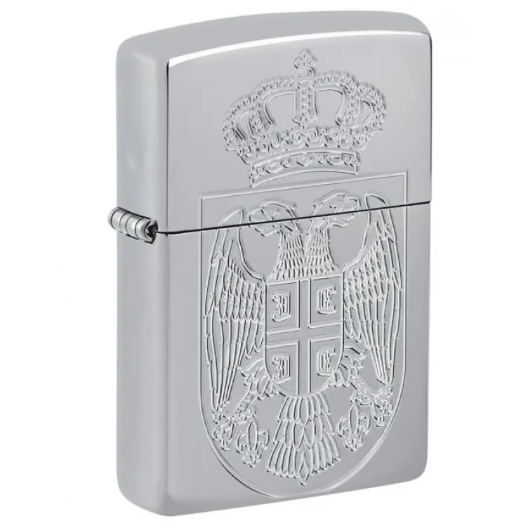 Zippo upaljač grb Srbije Armor