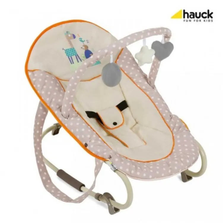 Ležaljka ljuljaška za bebe Hauck Bungee Deluxe Animals