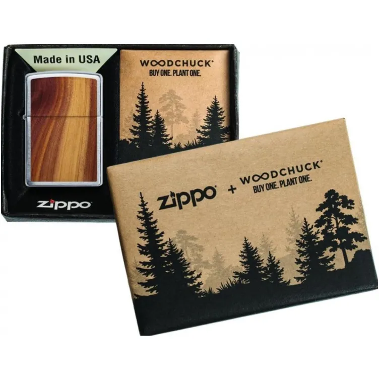 Upaljač Zippo Woodchuck Cedar