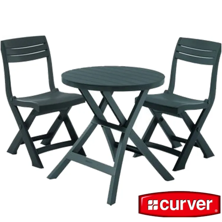 Baštenska garnitura Bistro set duo grafit