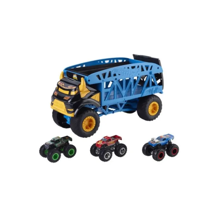 Hot Wheels monster kamion sa 3 autića 774252