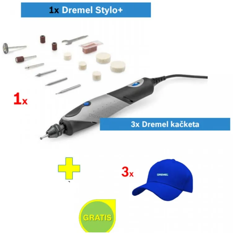 Višenamenski alat Dremel Stylo+ poklon