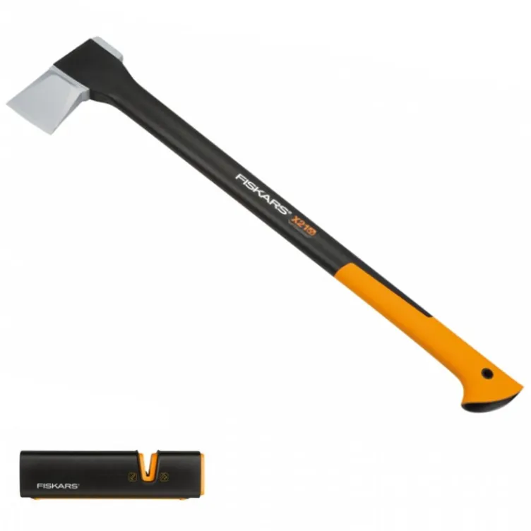 Sekira za cepanje Fiskars L X21 + oštrač