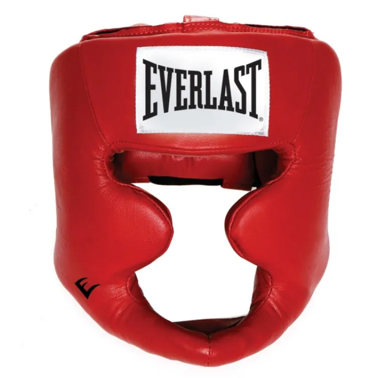 Kaciga za boks Everlast Full Protection crvena