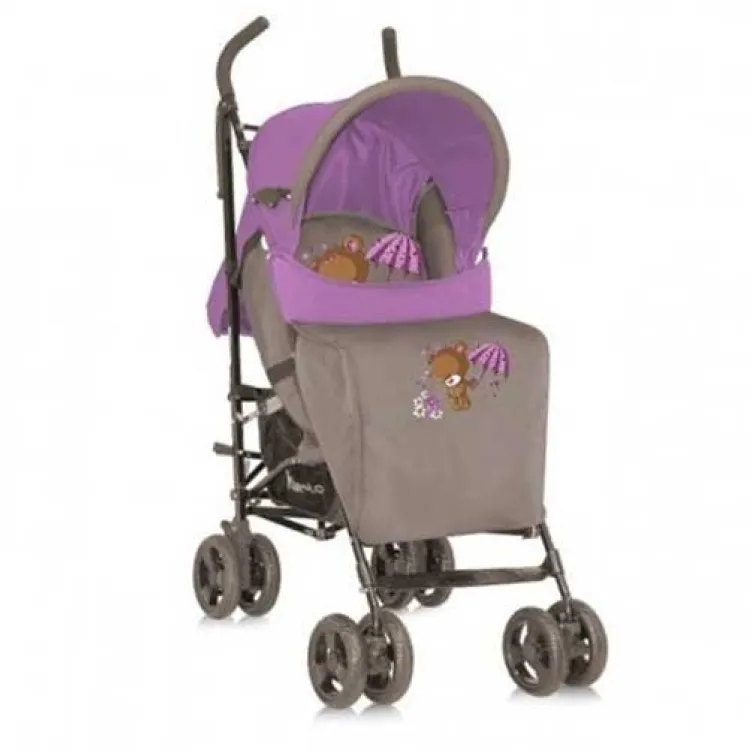 Dečija kolica Bertoni Fiesta Beige&Violet Bear