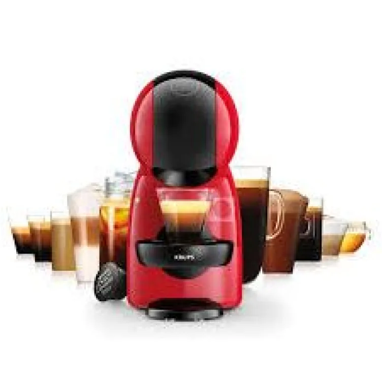 Krups Crveni-Krups Dolce Gusto Aparat za kafu Piccolo XS KP1A3510