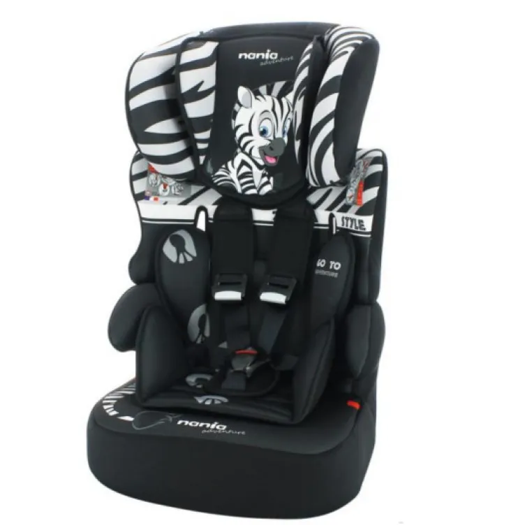 Auto sedište Nania a-s Beline 1/2/3 (9-36kg) Zebra