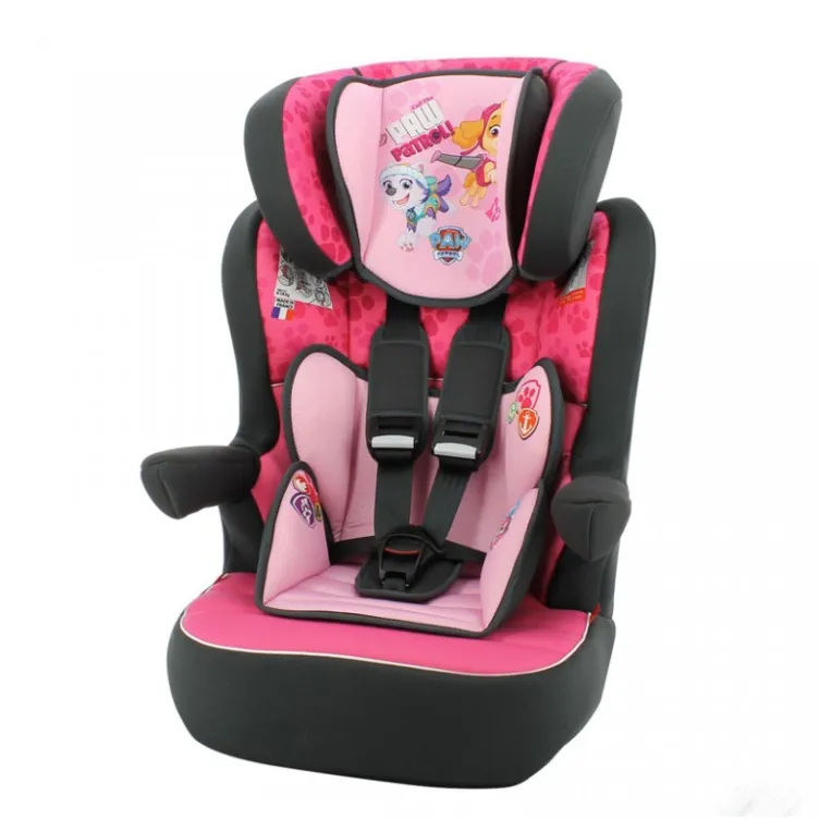 Auto sedište Nania I-max Disney 1/2/3 (9-36kg) Paw Patrol pink