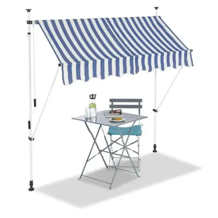 Tenda samostojeća 200x120cm plavo/bela