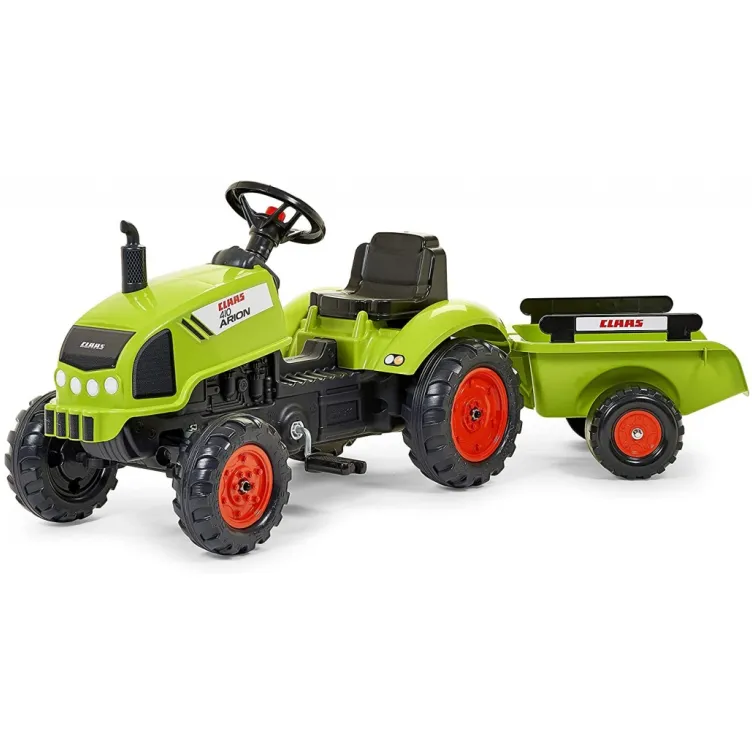 Traktor na pedale Falk Claas Arion sa prikolicom 2041c