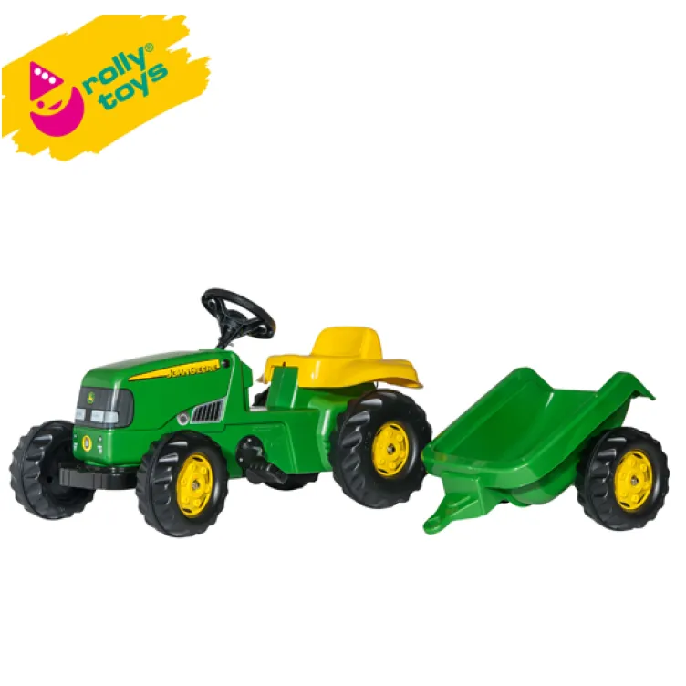 Traktor na pedale sa prikolicom RollyKid John Deere