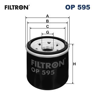 Filter za ulje FILTRON OP 595
